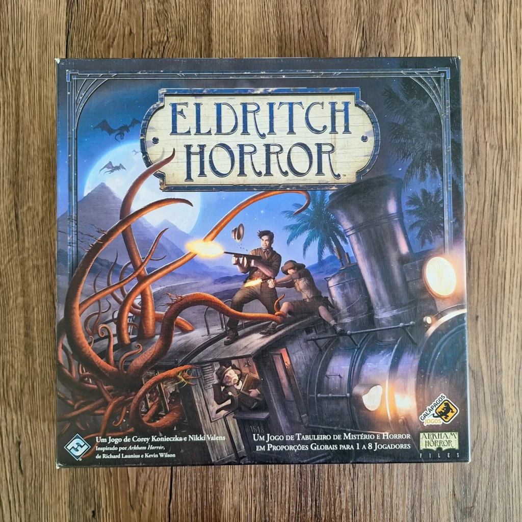 Aluguel Eldritch Horror em POA - Jogos Fantásticos e Onde Habitam